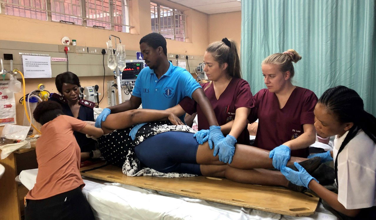 Learned more about trauma during six months in South Africa than in an ...