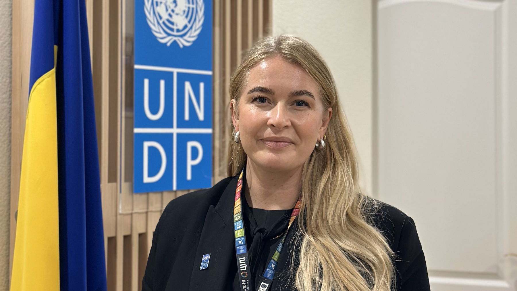 Martine (32) arbeider med å gjenoppbygge Ukraina